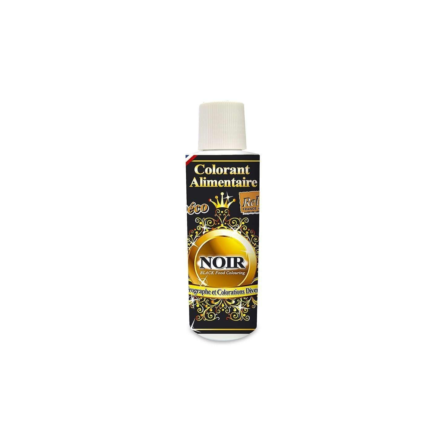 Colorant alimentaire aérographe noir - bouteille de 125ml