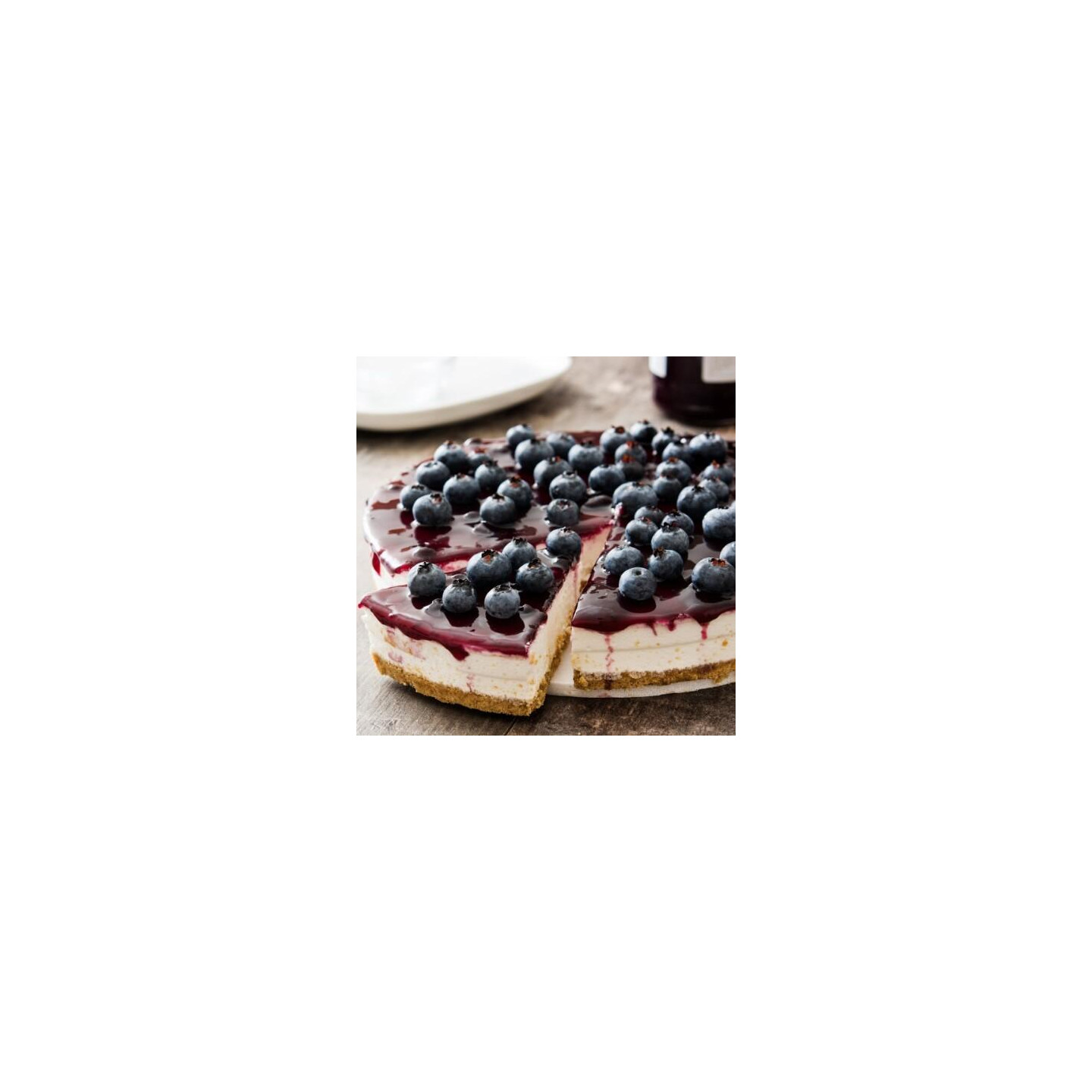 Purée de myrtilles sucrée 1 kg - Ravifruit