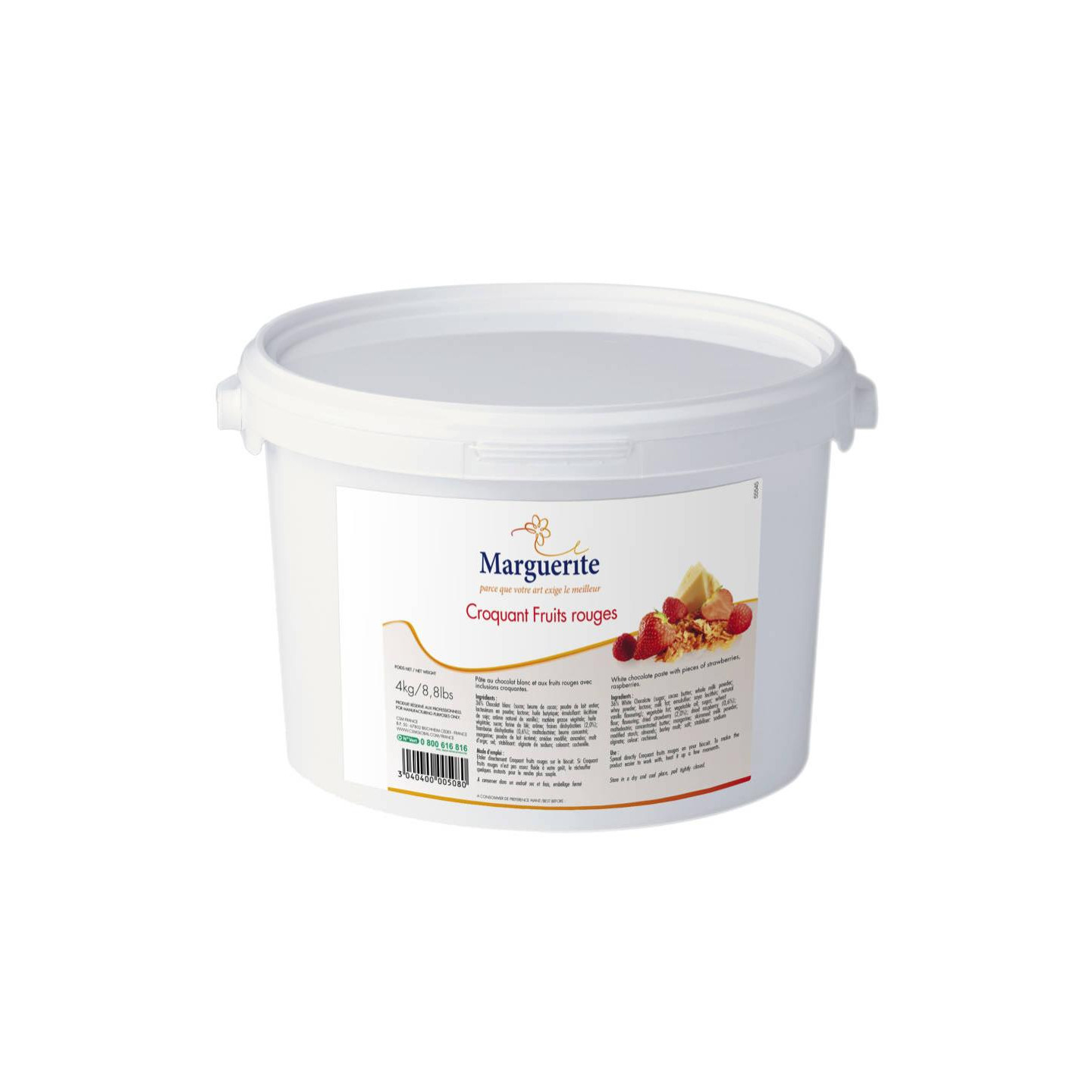 Croquant fruits rouges 4 kg - Marguerite