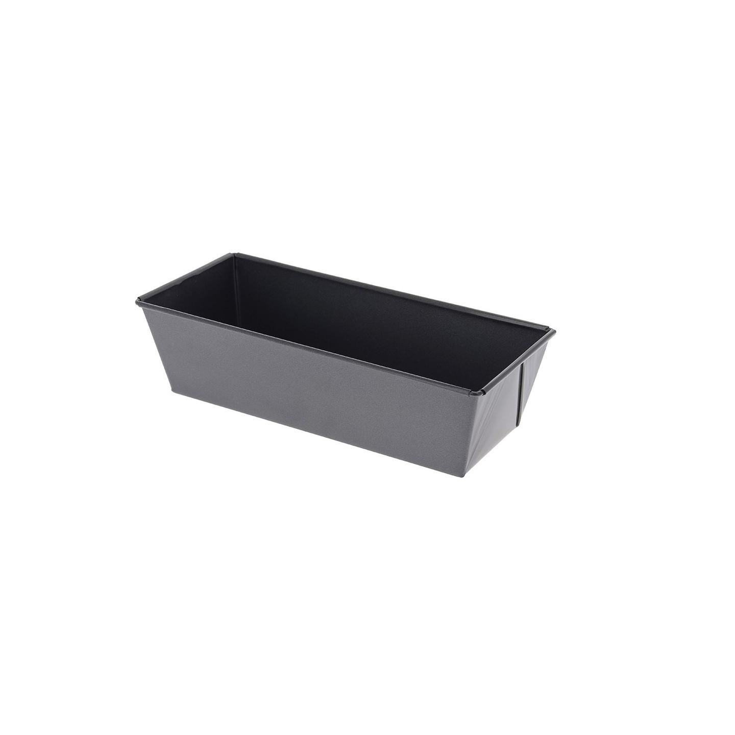 Moule à cake bords pliés debuyer en acier antiadhésif : 25 x 10,8 x 7 cm
