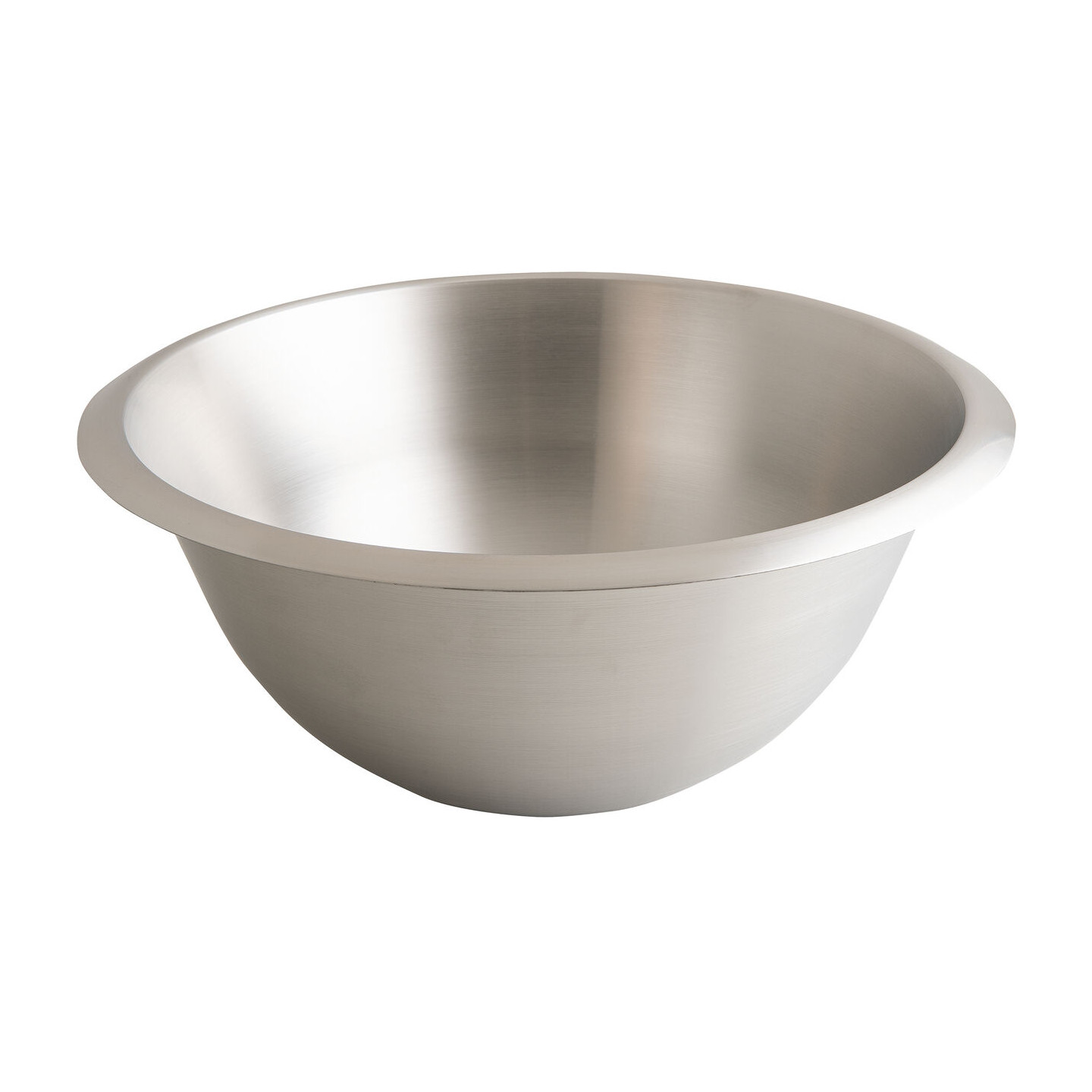 Bassine 1/2 sphérique inox 40 cm