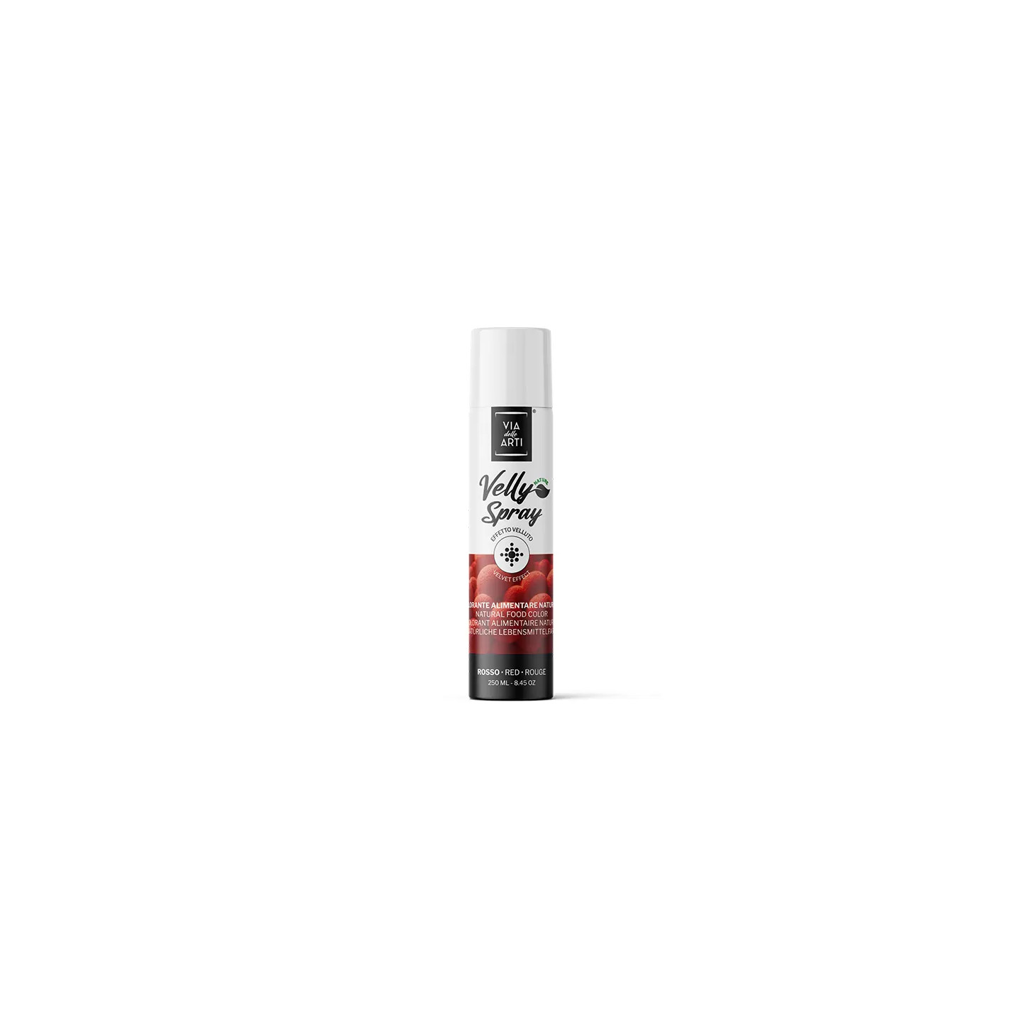 Spray velours rouge alimentaire 250 ml - Velly Spray